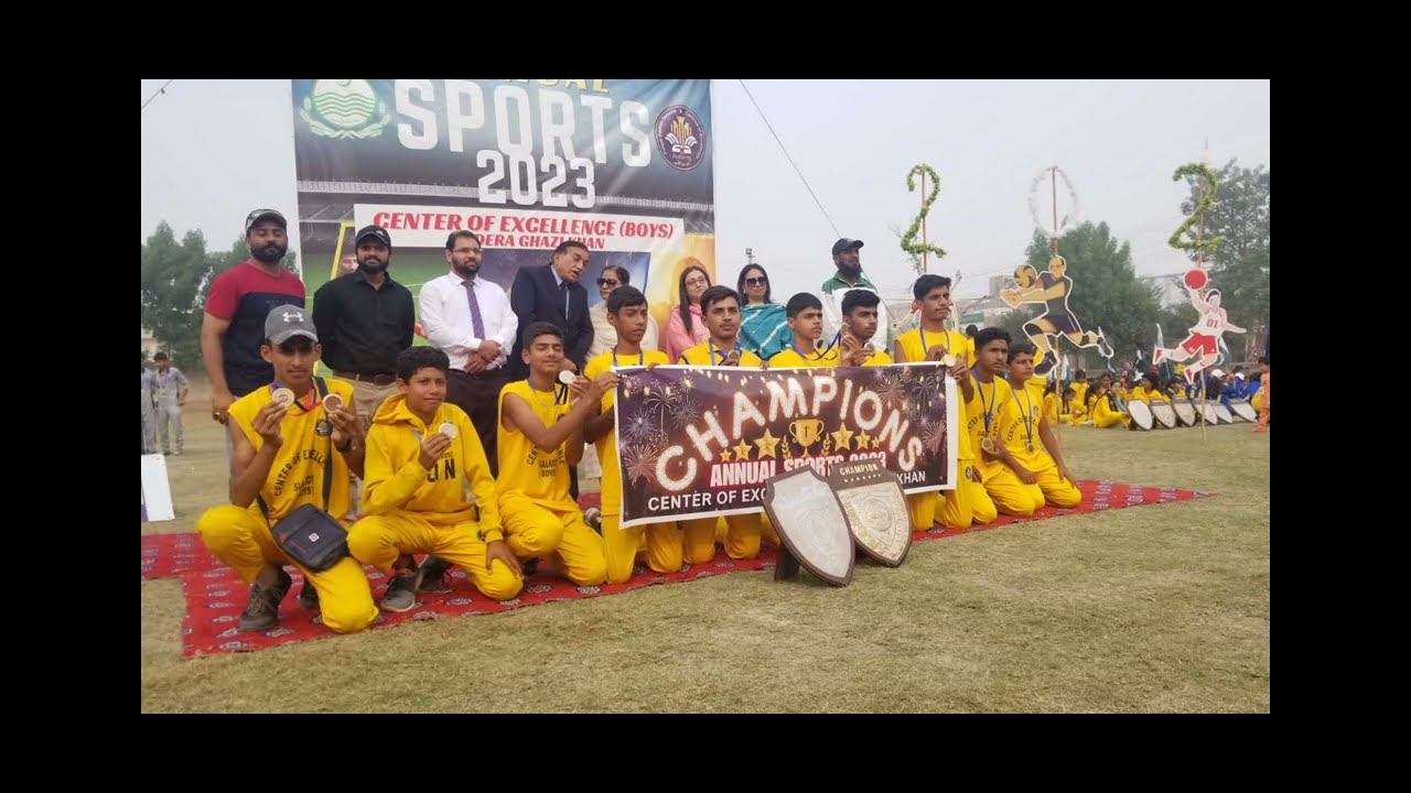 Champion's 2023 Annual Sports Festival at D.G. Khan - YouTube