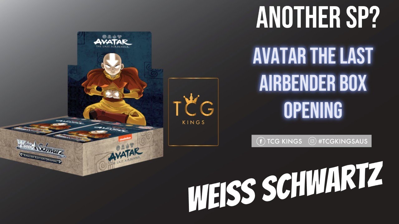 Avatar Last Airbender Booster Box Opening - YouTube