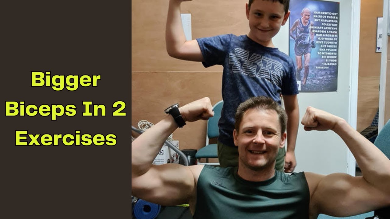 Defined Biceps With 2 Simple Exercises [People Over 40] - YouTube