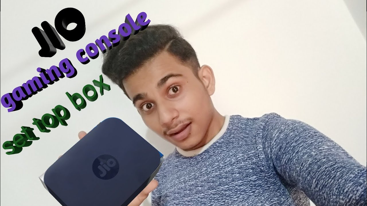 jio set top box//jio set top box gaming console - YouTube