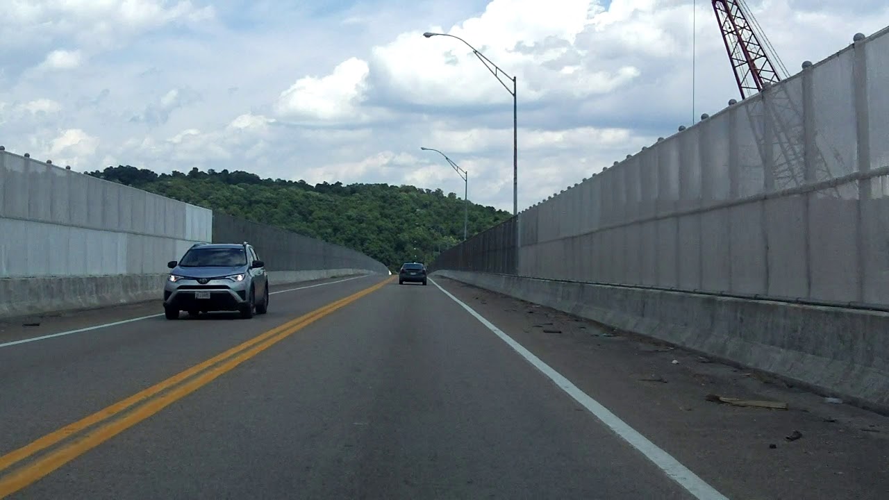 Jesse Stuart Memorial Bridge northbound - YouTube