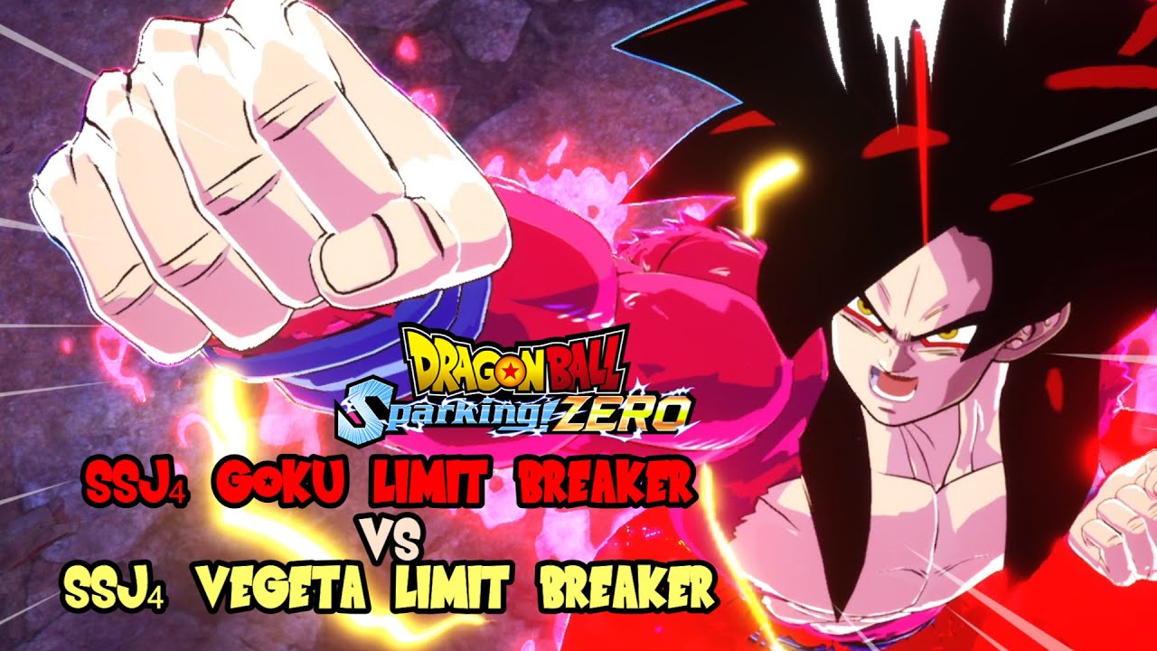 DB Sparking Zero | Goku (SSJ4 Limit Breaker) Vs Vegeta (SSJ4 Limit ...