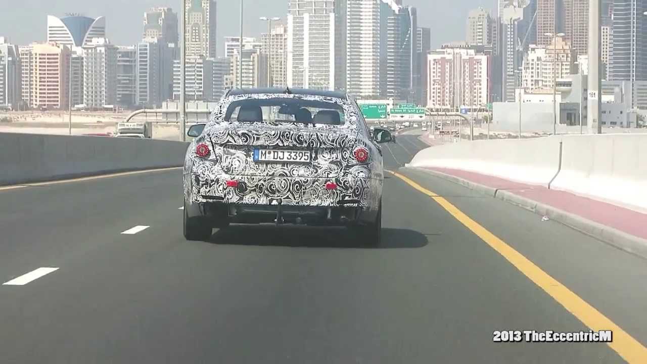 BMW Prototype Test Vehicle spotted in Dubai! - YouTube