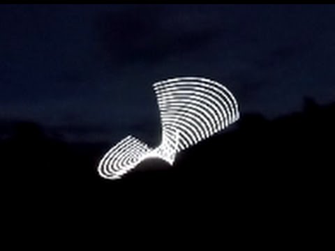 Nighttime boomerang with LED from boomerangsbyvic - YouTube