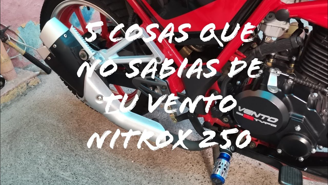 5 cosas que no sabias de tu Vento Nitrox 250 parte 1 - YouTube