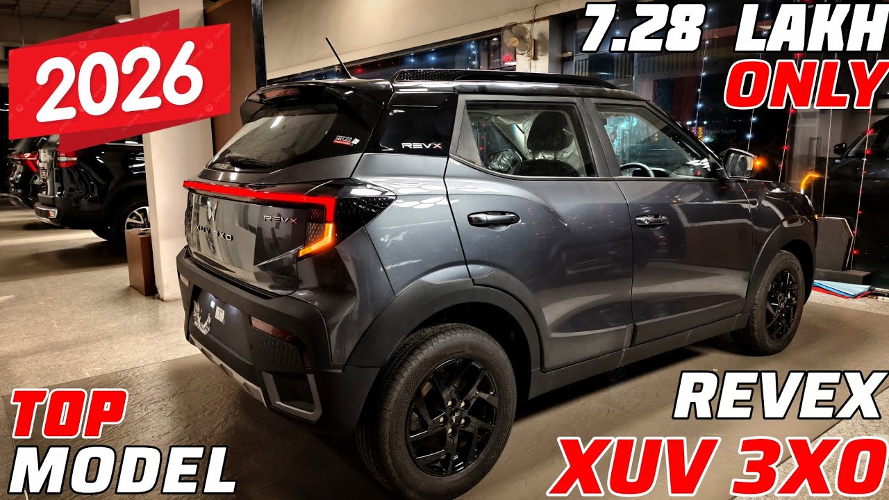 Only 7.28 Lakh में👍 2026 New Mahindra XUV 3X0 Revex Top Model Review ️ ...