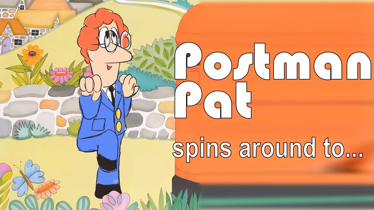 Postman Pat spins around to... - YouTube