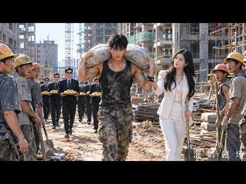 穷小伙上班第一天就碰到微服私访女总裁！所有人争相巴结，唯独小伙不卑不亢，直接拉着她搬砖干活！总裁被他深深打动，当场奉上千亿身价，非他不嫁！#穷小子逆袭#男频爽剧#都市