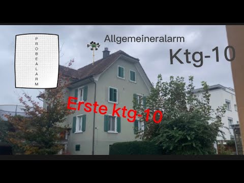 Kockum sonics KTG-10 | Allgemeineralarm First ktg hier - YouTube