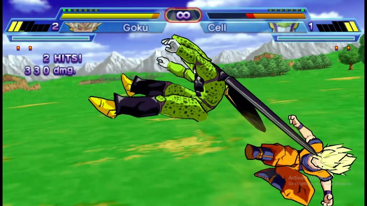 Goku SSJ 2 vs Perfect Cell Full Fight | #Goku #Dragonballz # ...