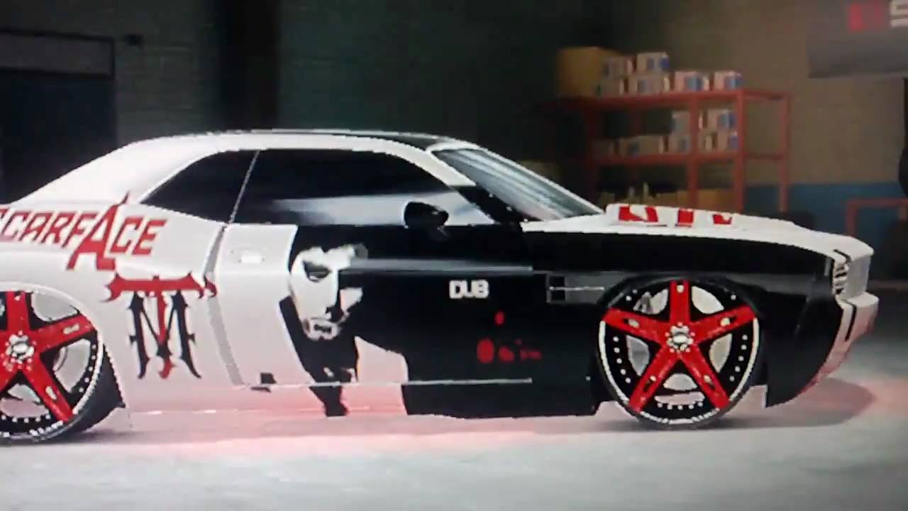 Midnight Club Los Angeles - Scarface Style Dodge Challenger Concept ...