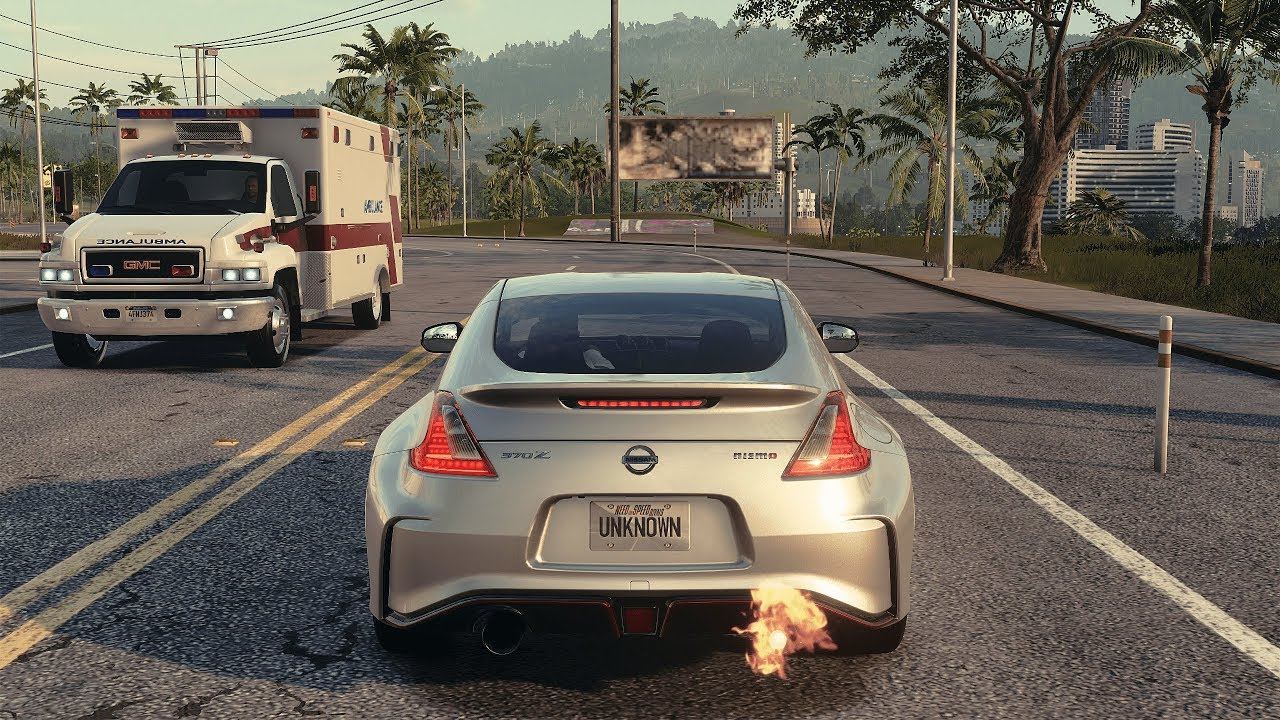 Need For Speed Heat Nissan 370Z Nismo test drive (NFS) - YouTube