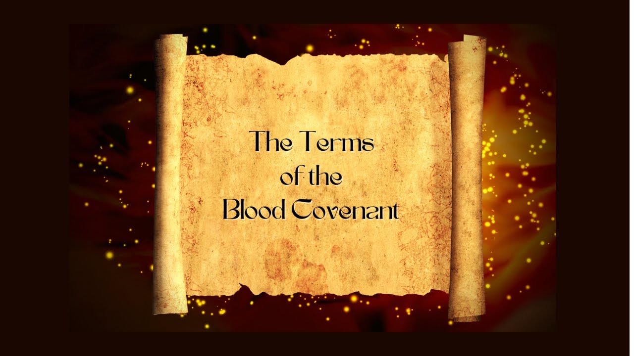 THE TERMS OF THE BLOOD COVENANT PART 4: God Never Remembers Your Sin ...