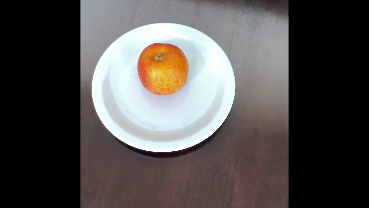 Pyramid experiment with apples - YouTube