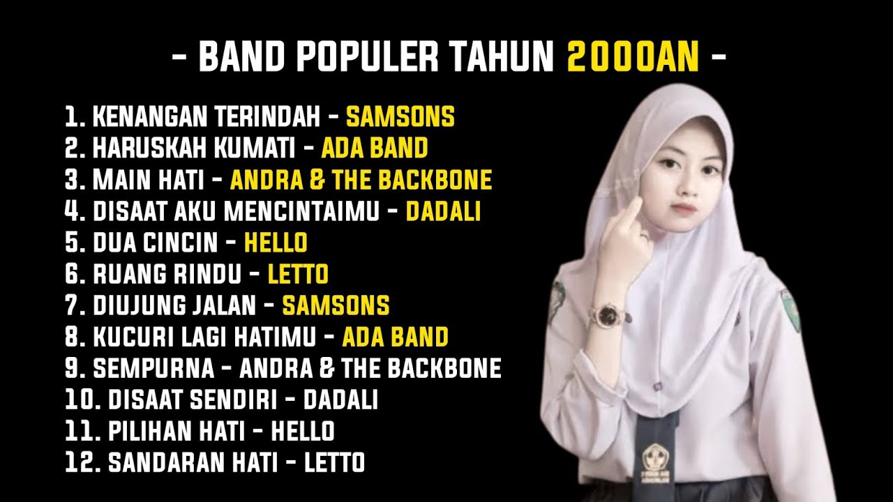 Band Populer 2000an Tanpa Iklan - YouTube