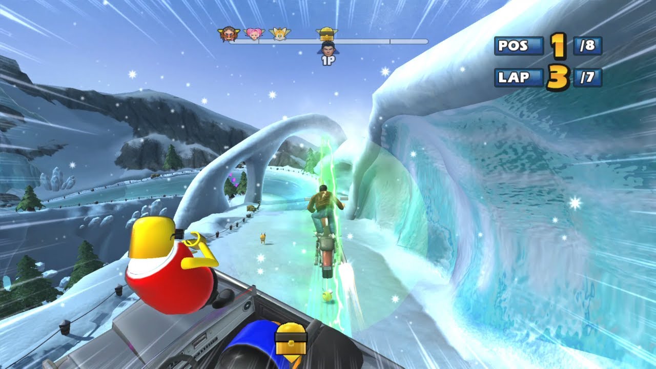 RYO Icicle Valley 7 Laps Expert (Request) Sonic & SEGA All Stars Racing ...
