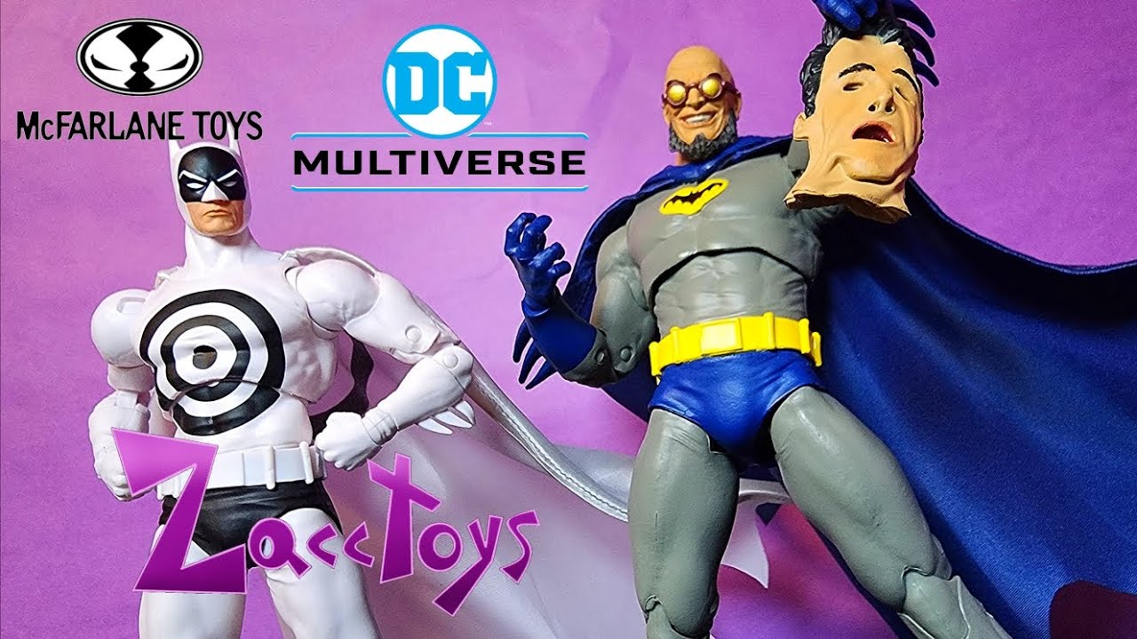 McFarlane Toys Dc Multiverse Platinum Hugo Strange Batman and Bullseye Batman Action Figure ...