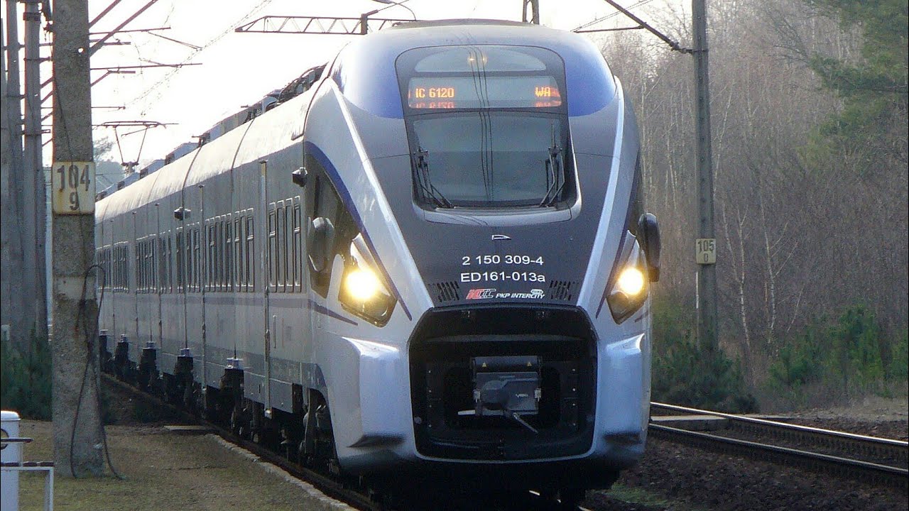 [PKP INTERCITY] ED161-013 z IC 6120 "Panorama" || Kalisz Winiary - YouTube