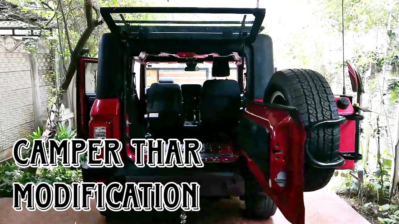 Camper Thar Making in Tamilnadu | Mahendra Thar Modification | Full ...