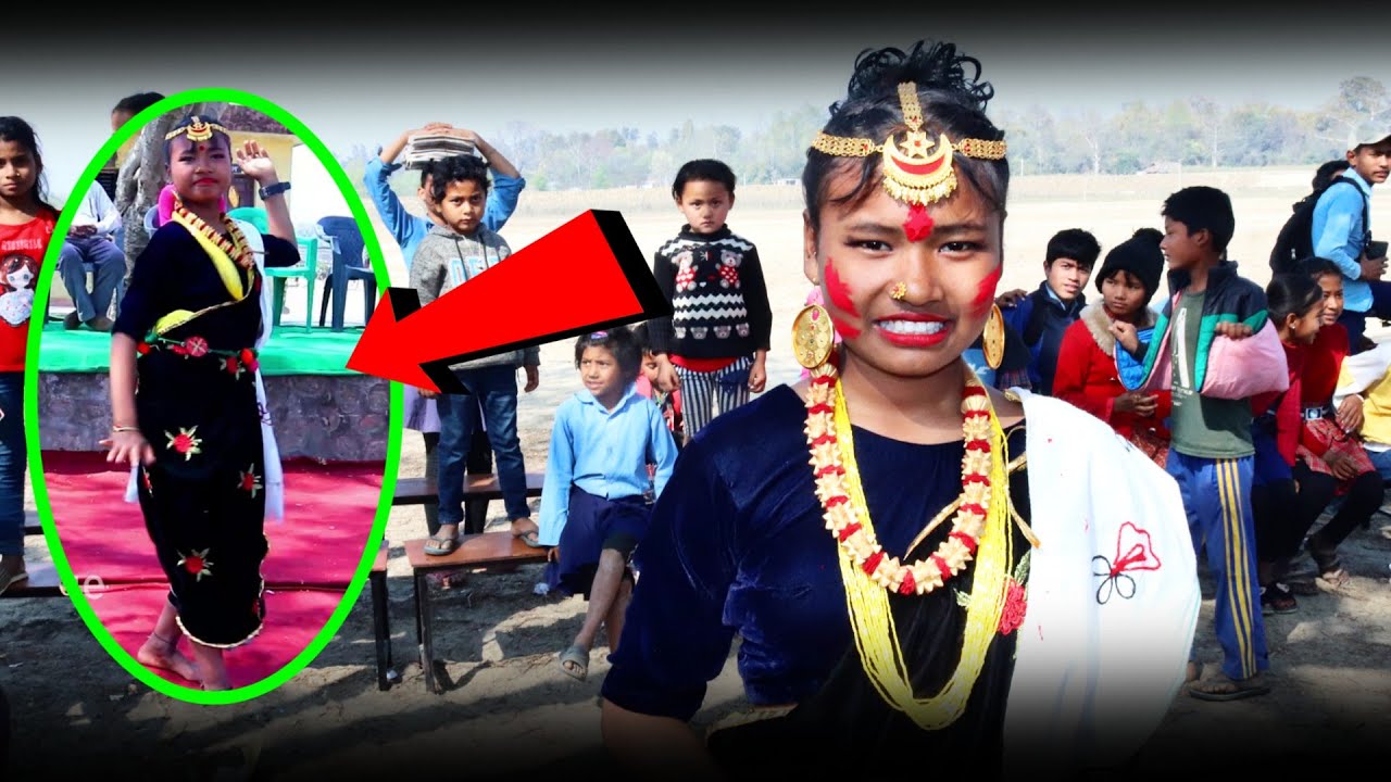 Magar Cultural Dance Manisha Rana || Friday School Program Manikapur ...