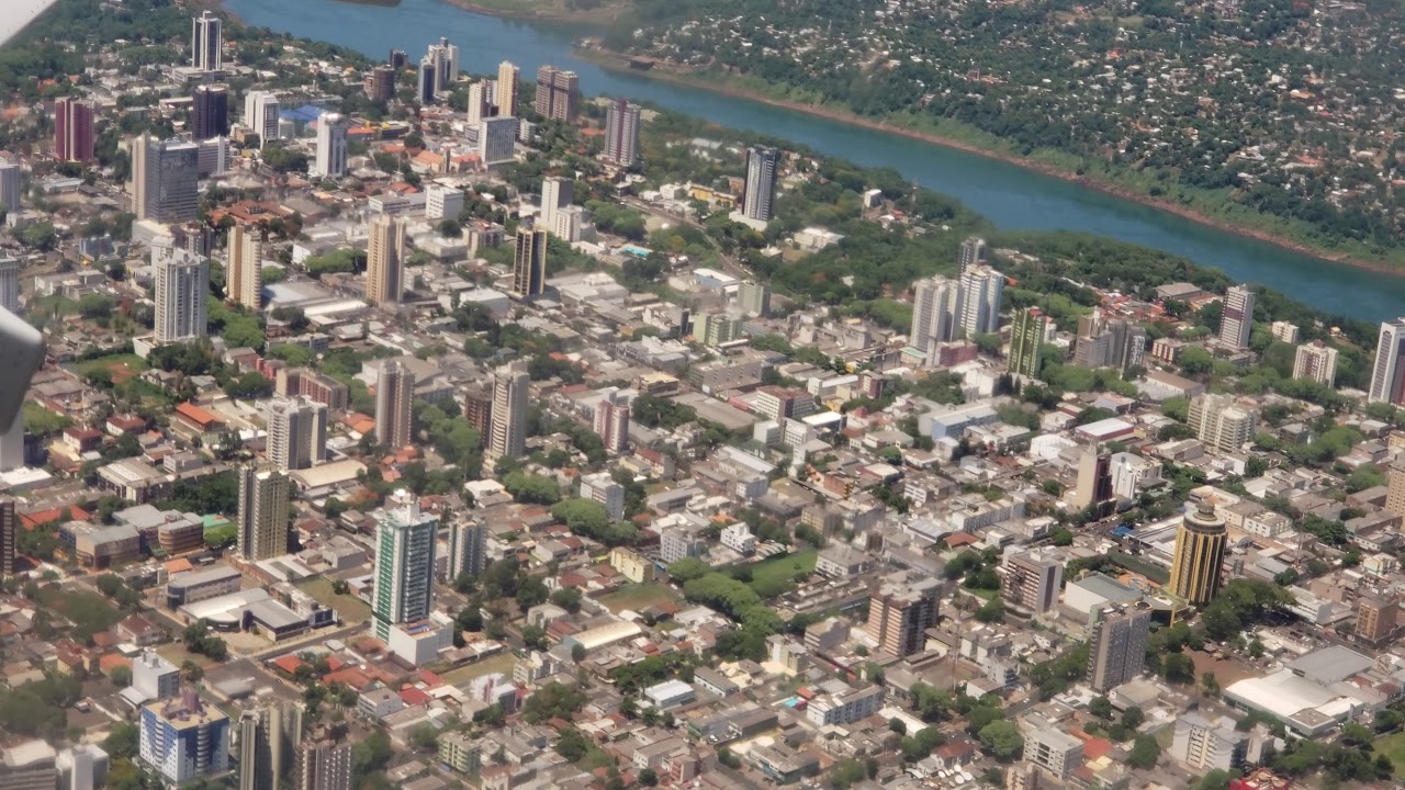 Paraguai e Foz do Iguaçu Visto de Cima Dez.2019 - YouTube