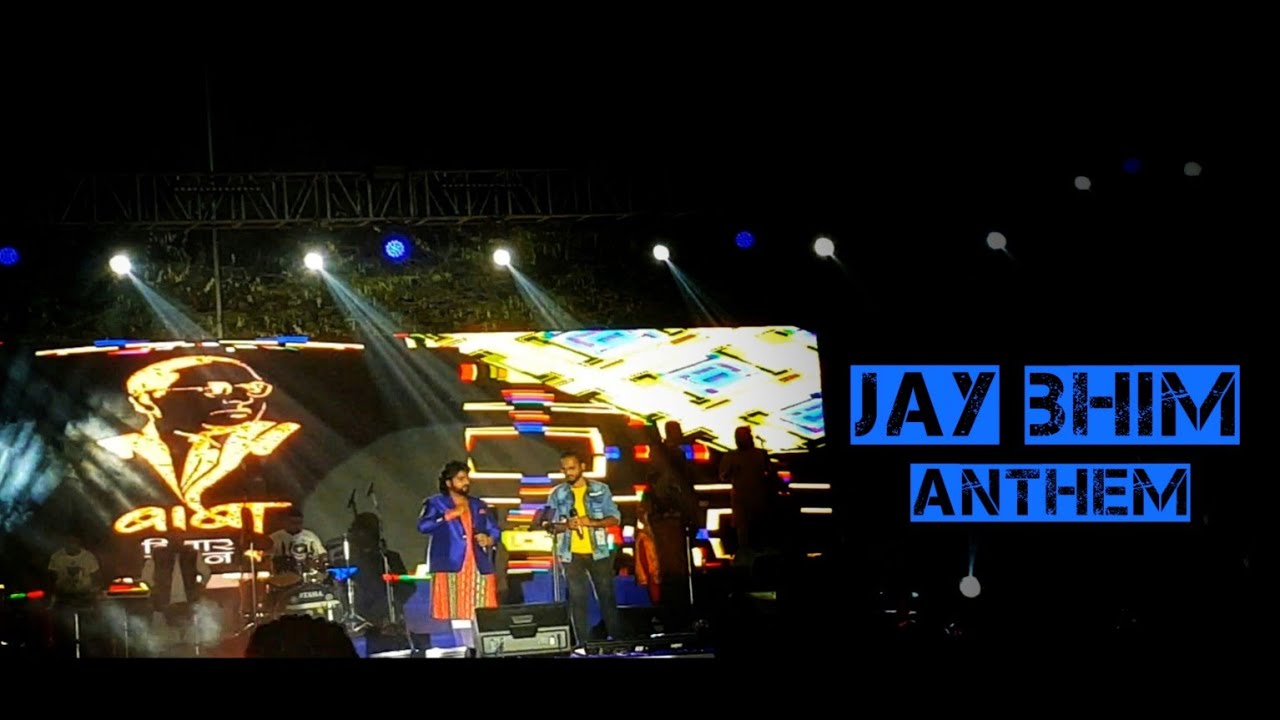 Jay Bhim Anthem Song Live by Adarsh Shinde | Jay Bhim India | - YouTube
