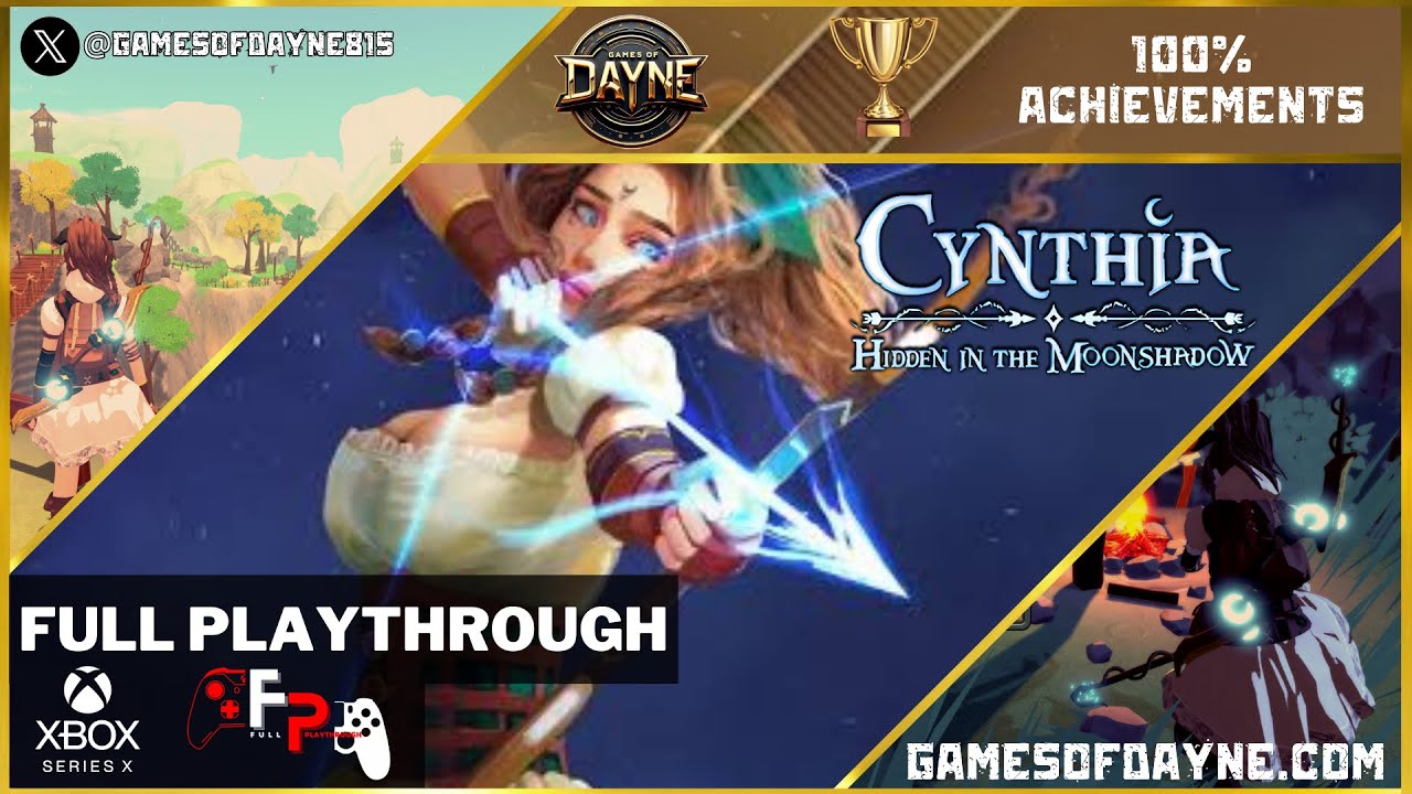 FULL PLAYTHROUGH (100% ACHIEVEMENTS) | Cynthia: Hidden in the ...