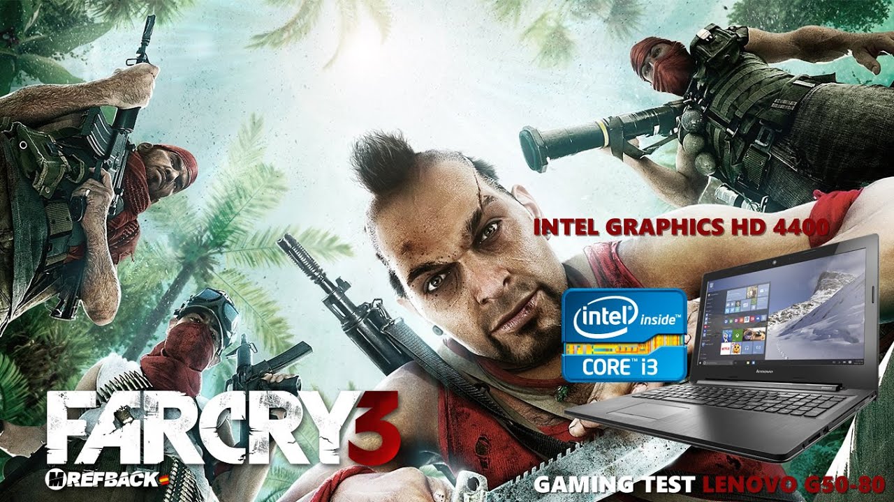 Farcry3 - Intel Graphics 4400 HD - Intel Core i3 1.7GHz - 4GB RAM - YouTube