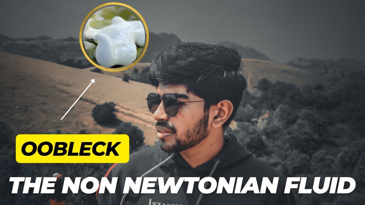 The Non Newtonian Fluid|Oobleck|Simple Science Experiments| Harry's ...