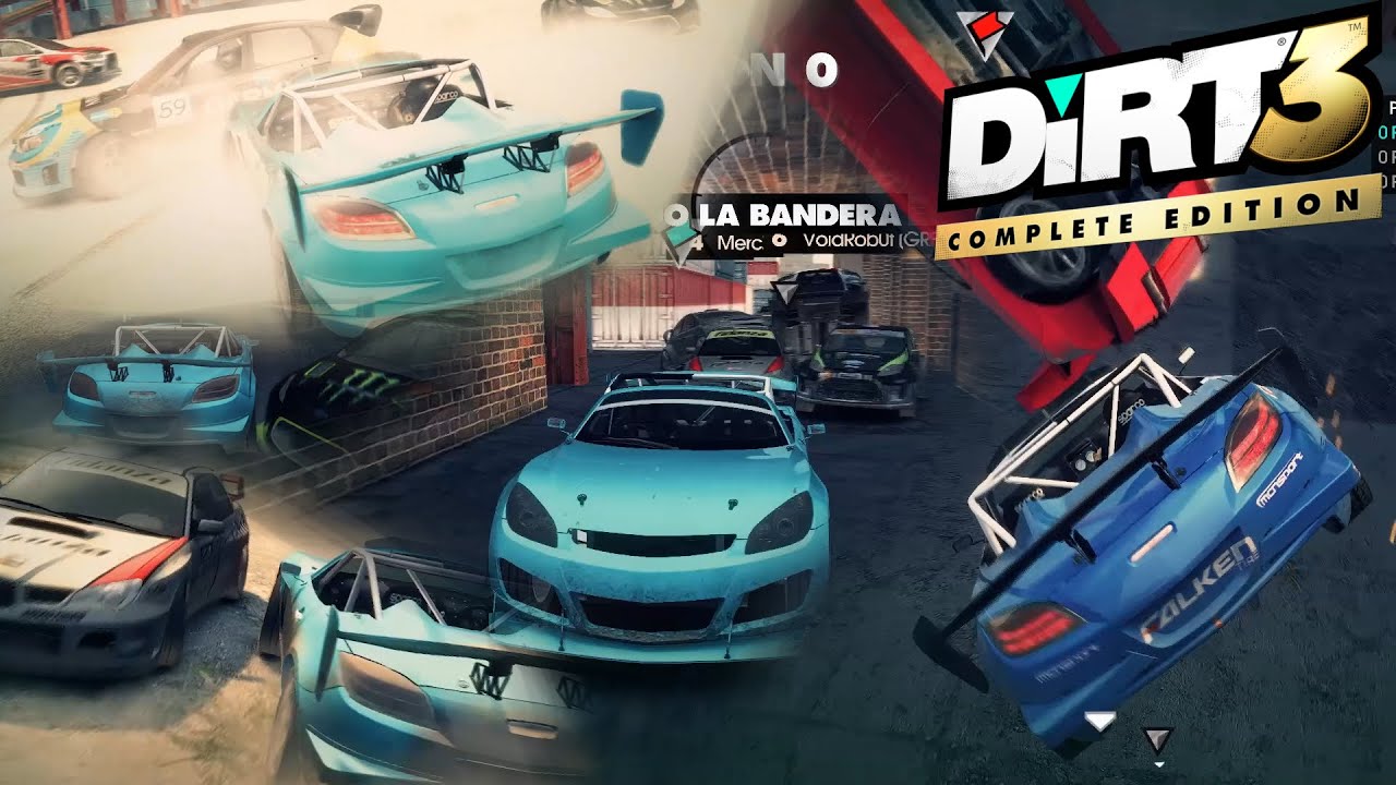 DiRT 3 - TRANSPORTER | 3 ROUNDS (Saturn Sky) - YouTube