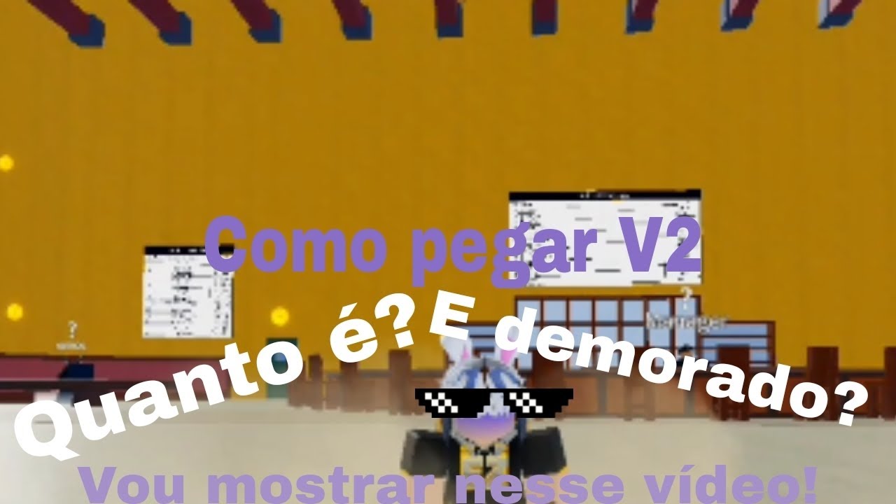 Como pegar V2 no blox fruits *tutorial completo* - YouTube