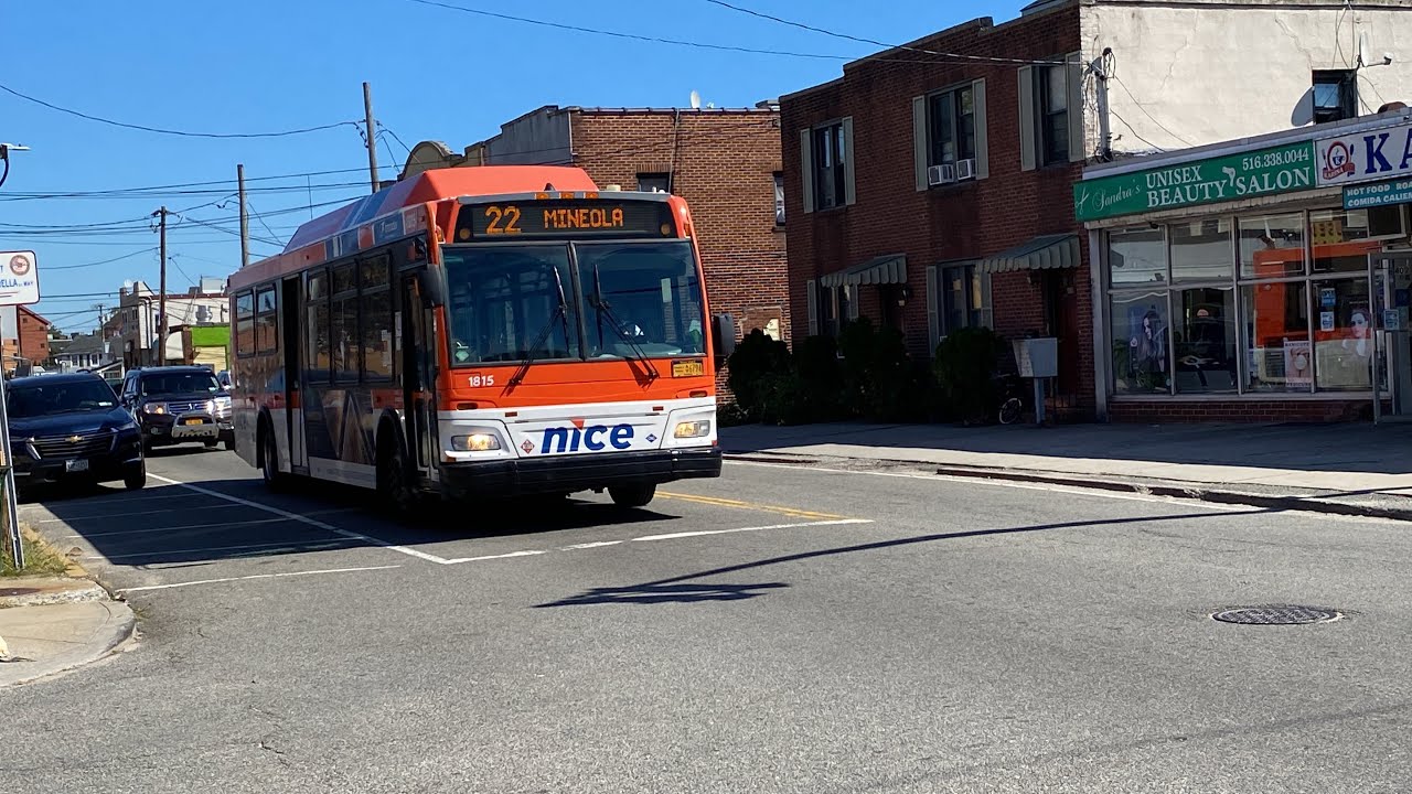 NICE Bus: 2011 Orion VII CNG NG 1815 n22 - YouTube