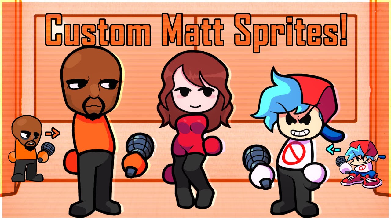 Testing Custom vs Matt Sprites (And also a song and also the chart ...