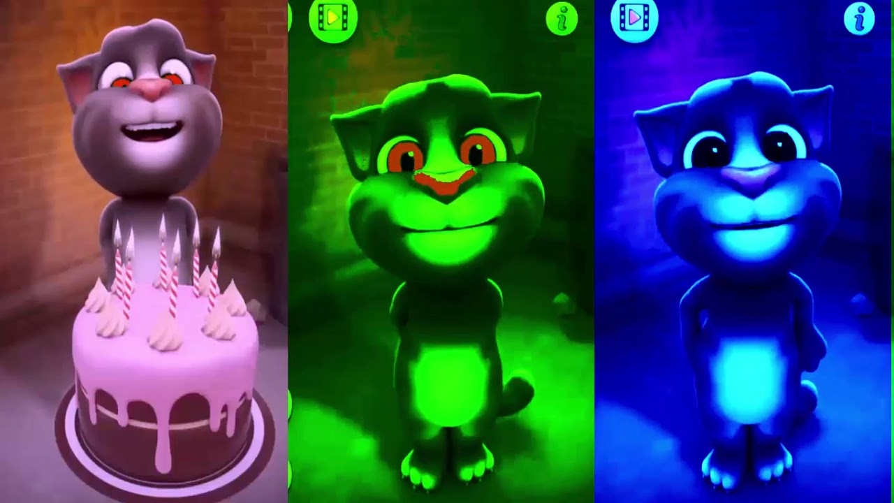 Learn Colors with My Talking Tom Colors for Children Education Cartoon ...