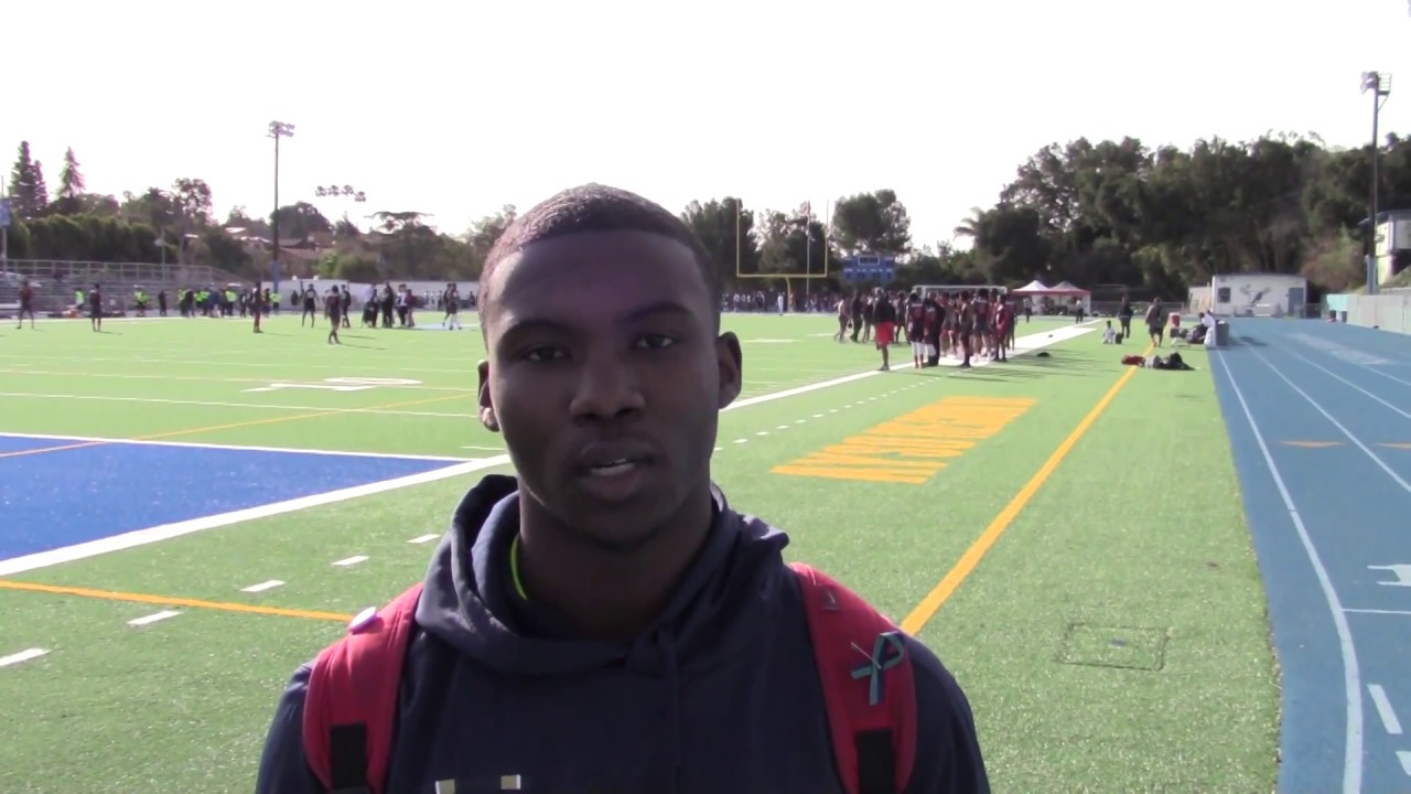 4-Star 2019 RB Sean Dollars January 2018 Interview - YouTube