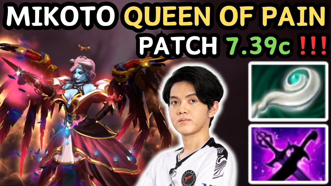 🔥 GRANDMASTER QUEEN OF PAIN WENT FULL ASSASSIN MODE 💀 MIKOTO | DOTA 2 ...