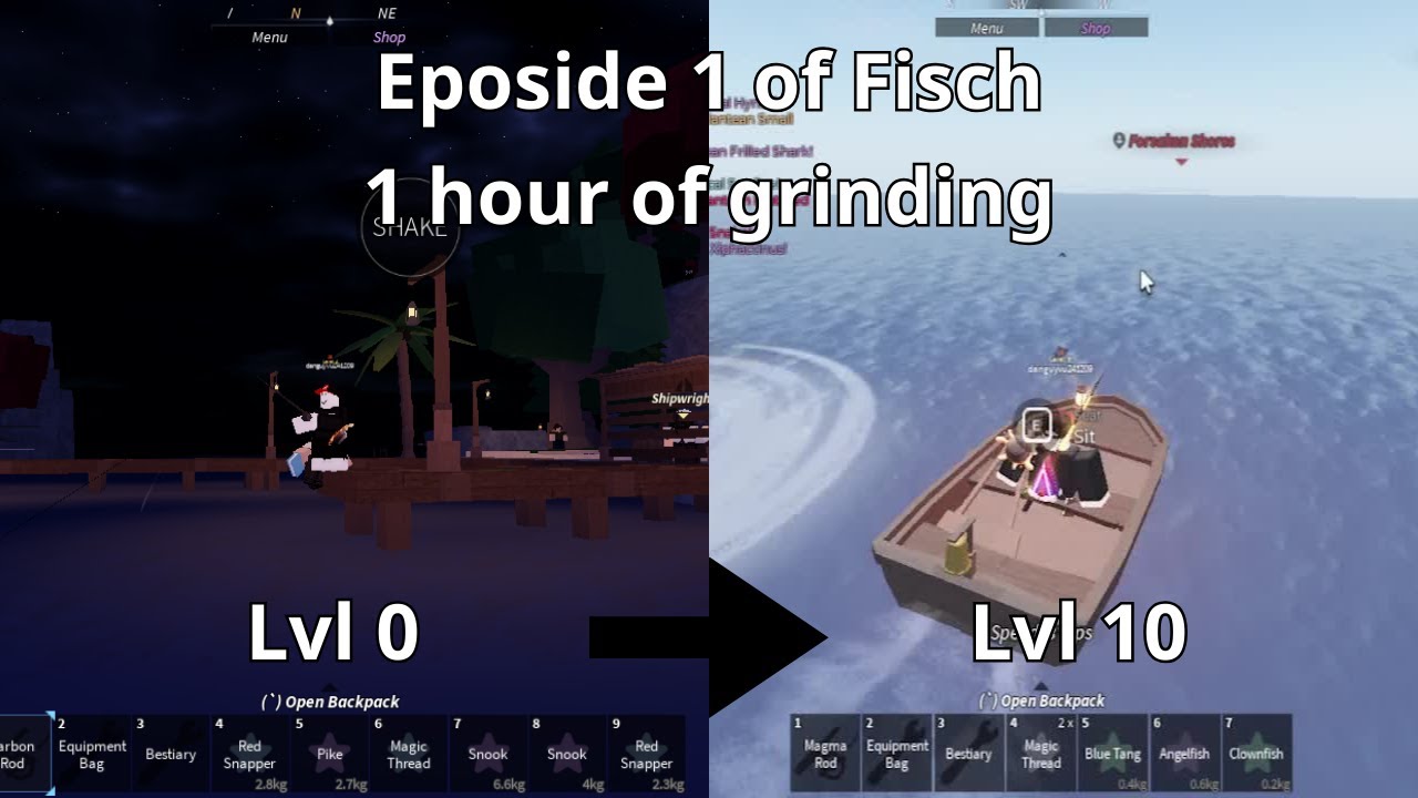 Fisch Noob to Pro eposide 1 - YouTube