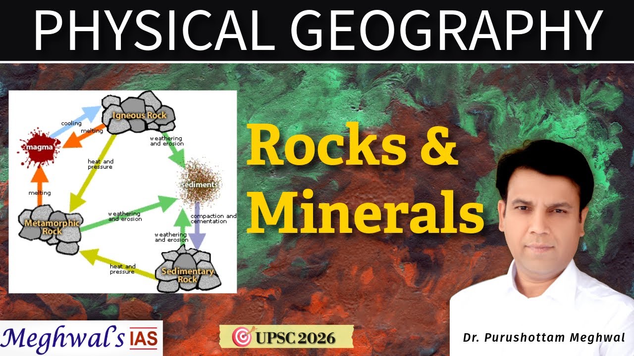 Rocks & Minerals Explained | Complete Revision for UPSC Prelims & Mains ...