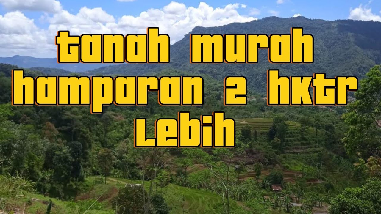 lt 2 hktr lebih surat AJB dan sppt harga 40 ribu pm .lokasi kcmtan ...
