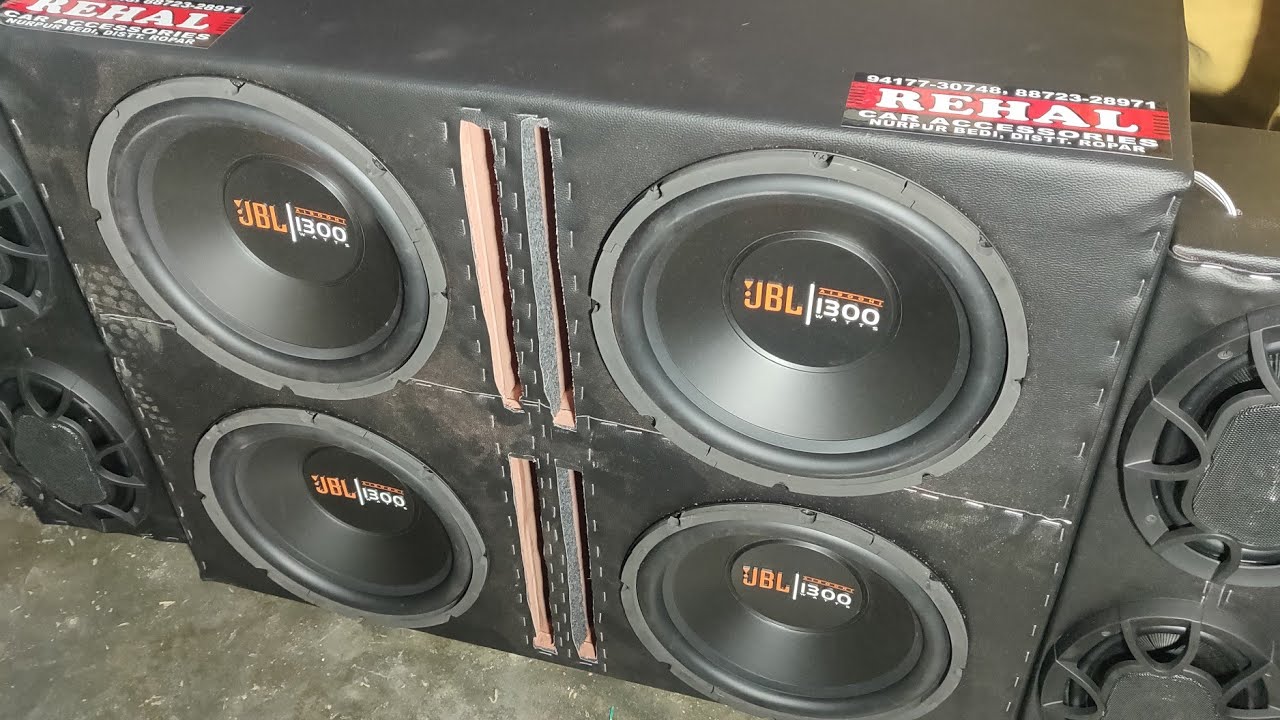 Tractor Four Woffer System.. Rehal Car Accessories 9530783033 - YouTube