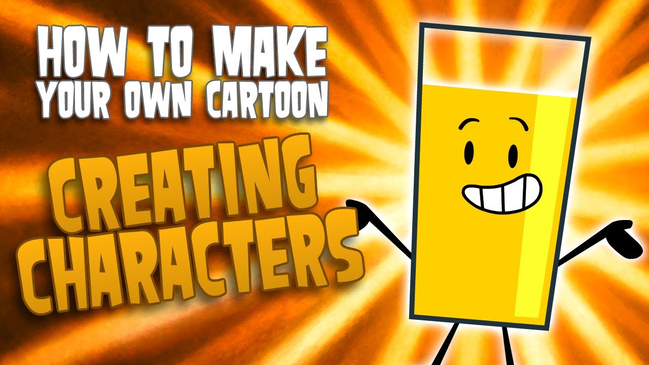 How To Make Your Own Cartoon - Creating Characters (REUPLOADED) - YouTube
