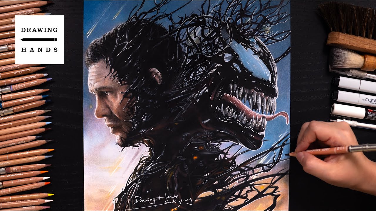 Drawing Venom the Last Dance [Drawing Hands] - YouTube