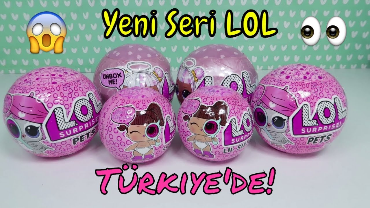 Yeni Seri LOL Glam Glitter Eye Spy Pets ve Lil Sisters Bebekleri ...