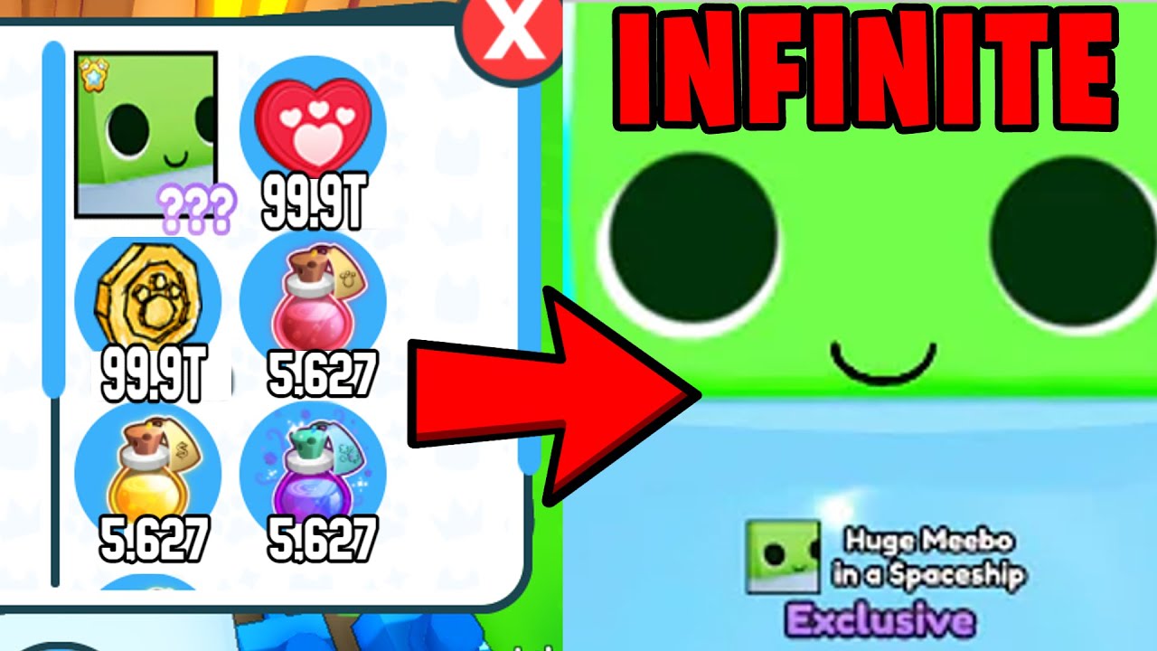 This INFINITE LOOT Glitch Gives You The HUGE MEEBO FOR FREE In Pet ...