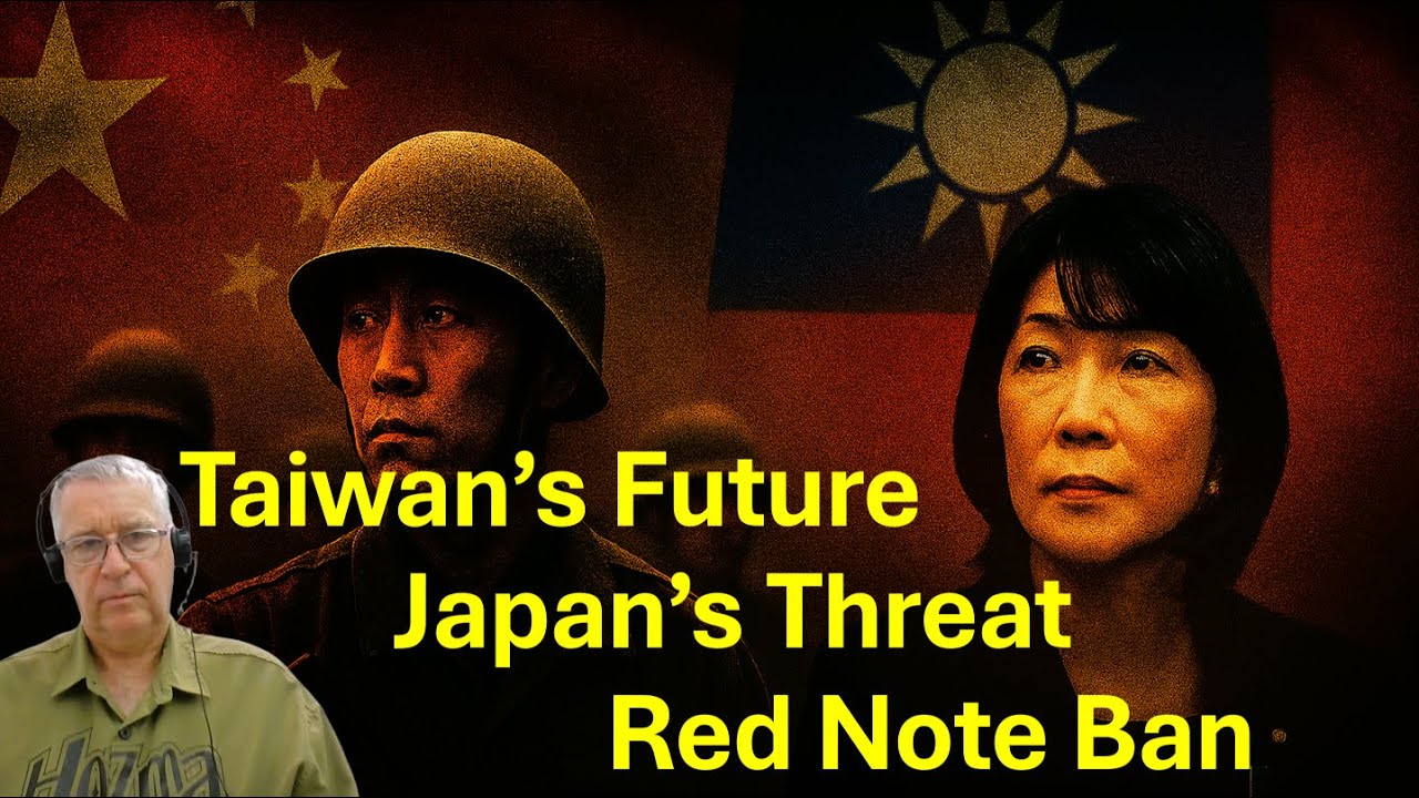 Asia on Edge: China, Taiwan, Japan Tensions & RedNote App Ban | Jerry ...