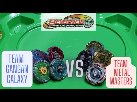 GanGan Galaxy VS Strongest Metal Masters Beys Part-1 || Beyblade Metal ...