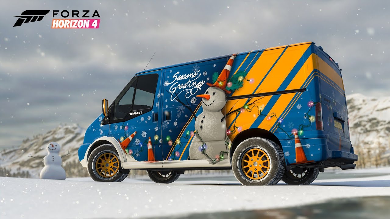 Ford Transit Super Sport Van 2011,Snowman Racing, Forza Horizon 4 ...