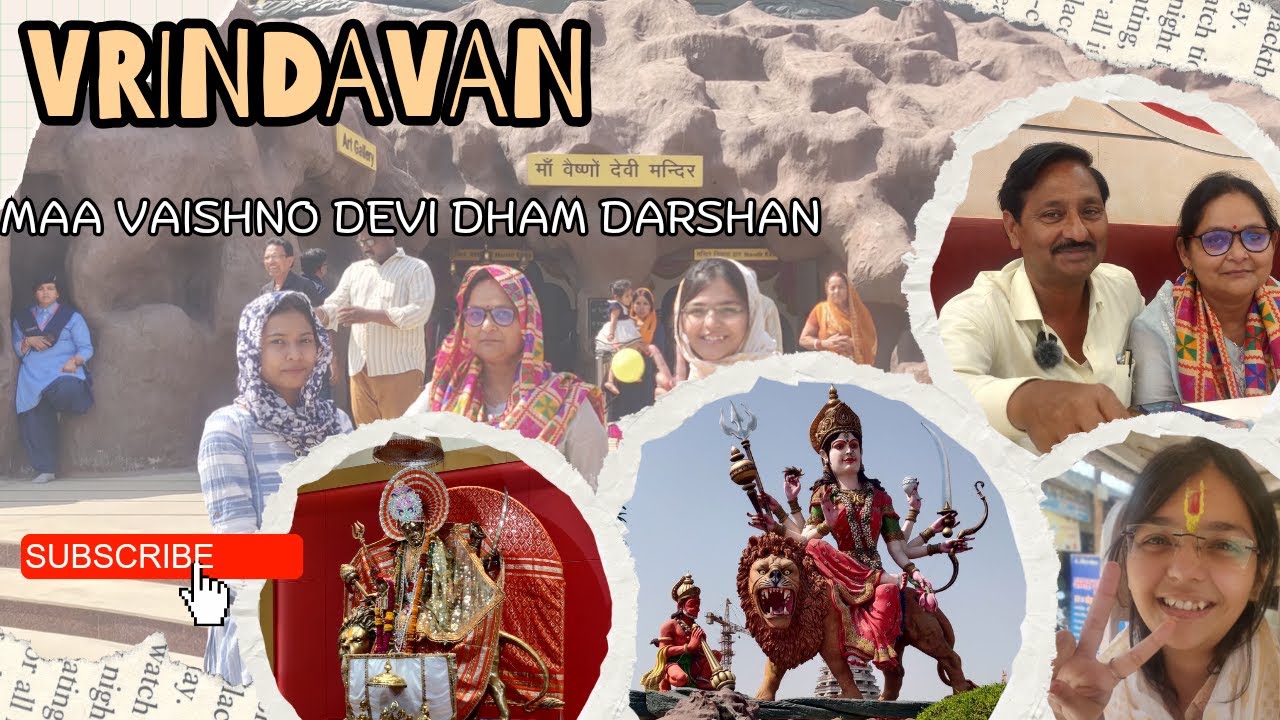 The Tallest Maa Durga Statue in Vrindavan | Maa Vaishno Devi Temple # ...
