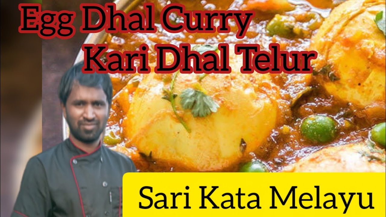 Egg Dhal Curry I Kari Dhal Telur I How To Cook Dhal Curry With Egg I In ...
