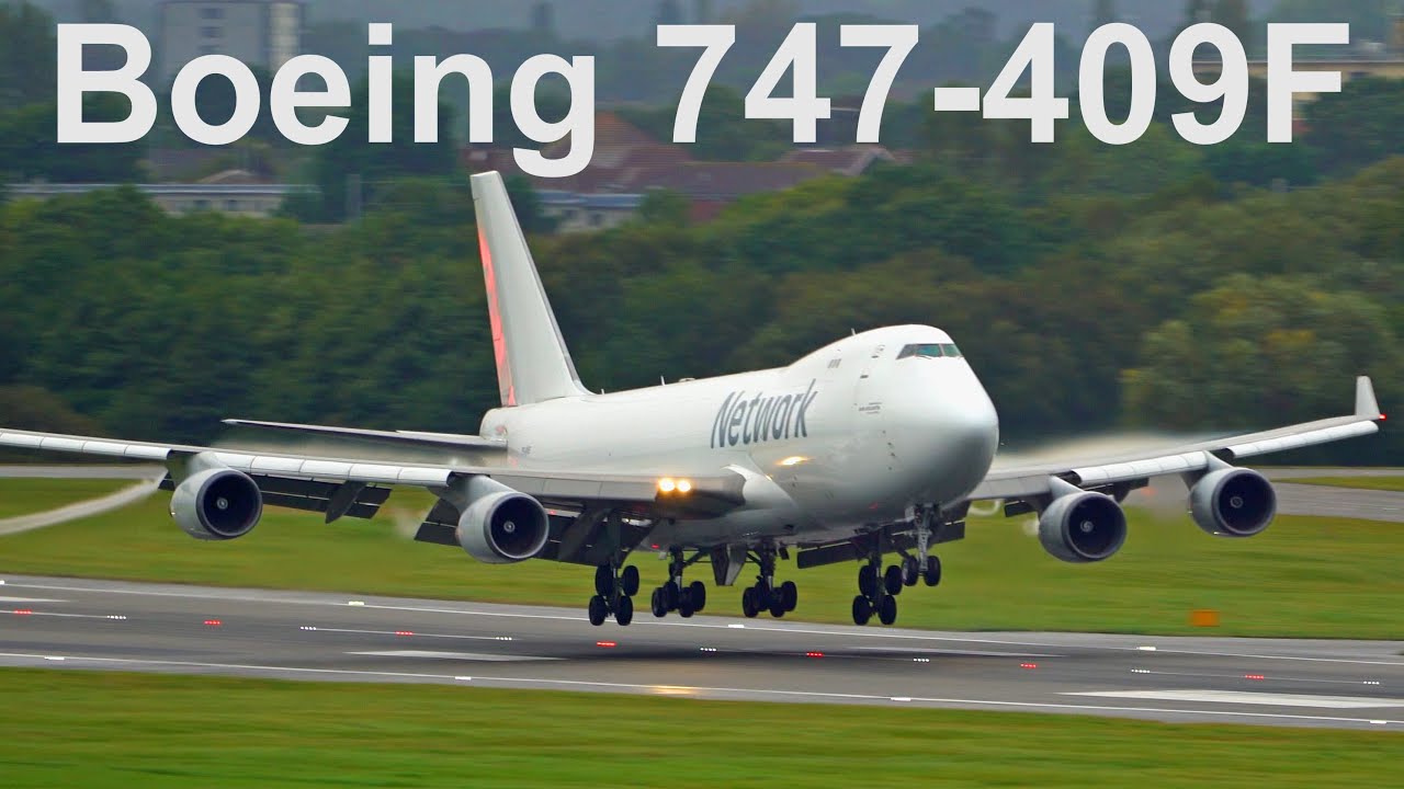 Full video of Boeing 747 at Birmingham Airport 4K - YouTube